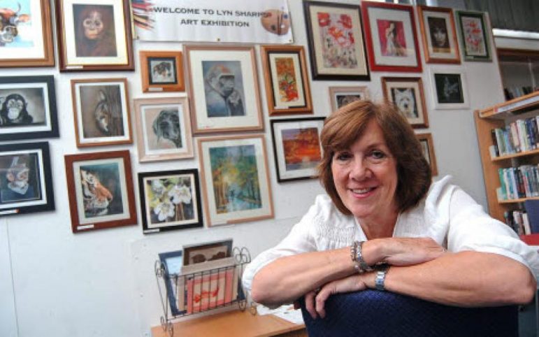 Works by Bromsgrove artist Lyn Sharp on display at Kidderminster ...