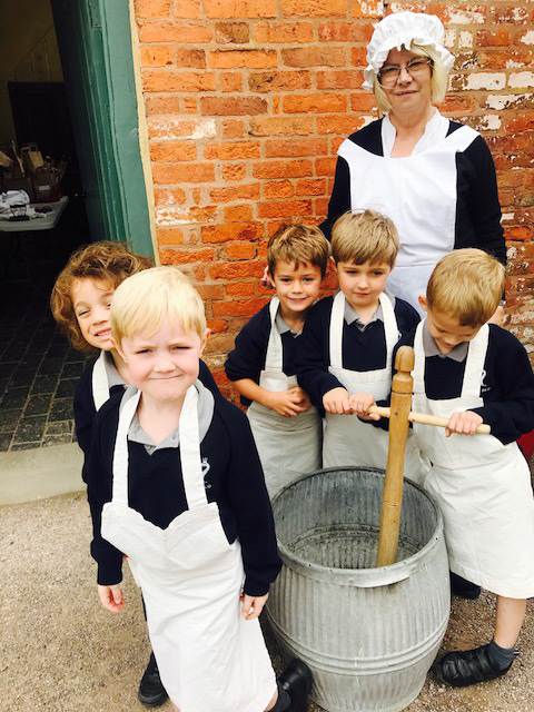 Winterfold House students learn about 19th Century life at Hanbury Hall ...