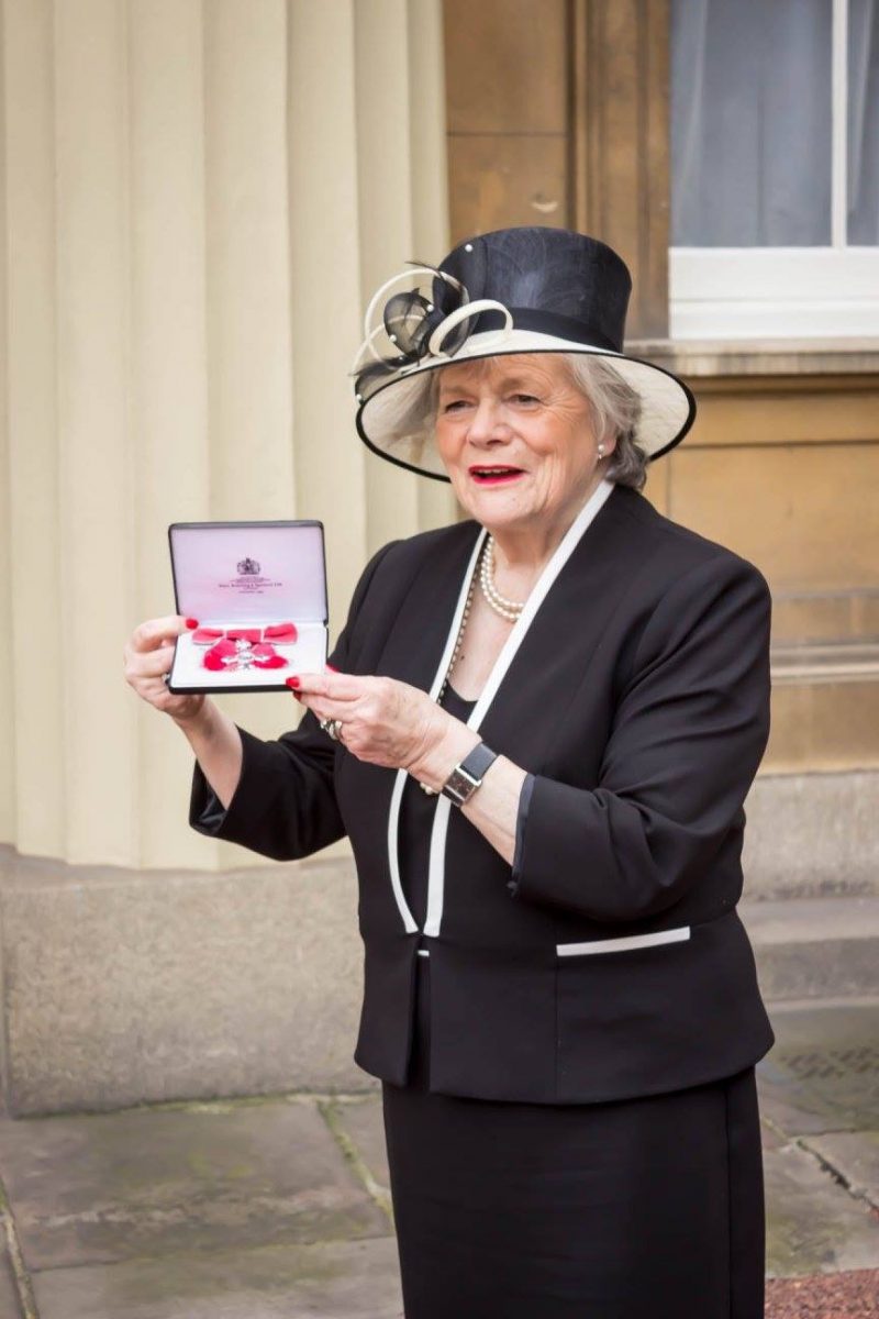 Janice to the Palace - popular community champion received MBE from ...