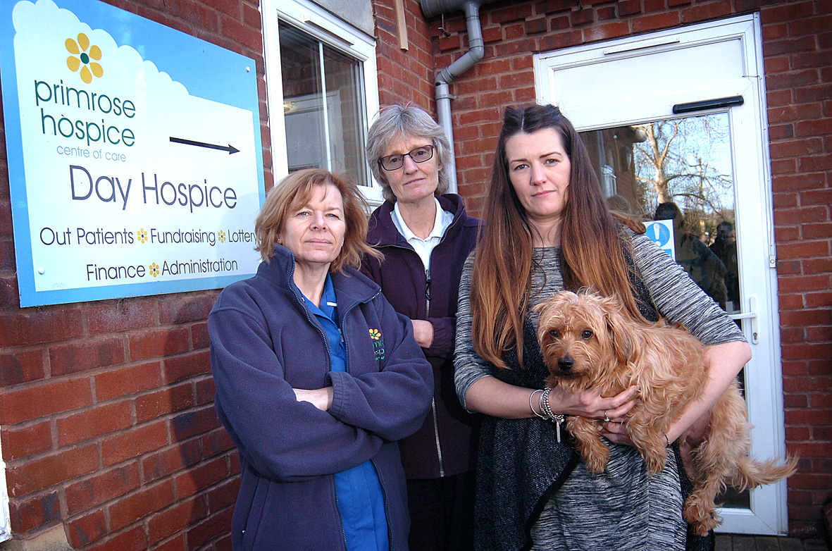 Staff and volunteers from Bromsgrove's Primrose Hospice left devastated ...
