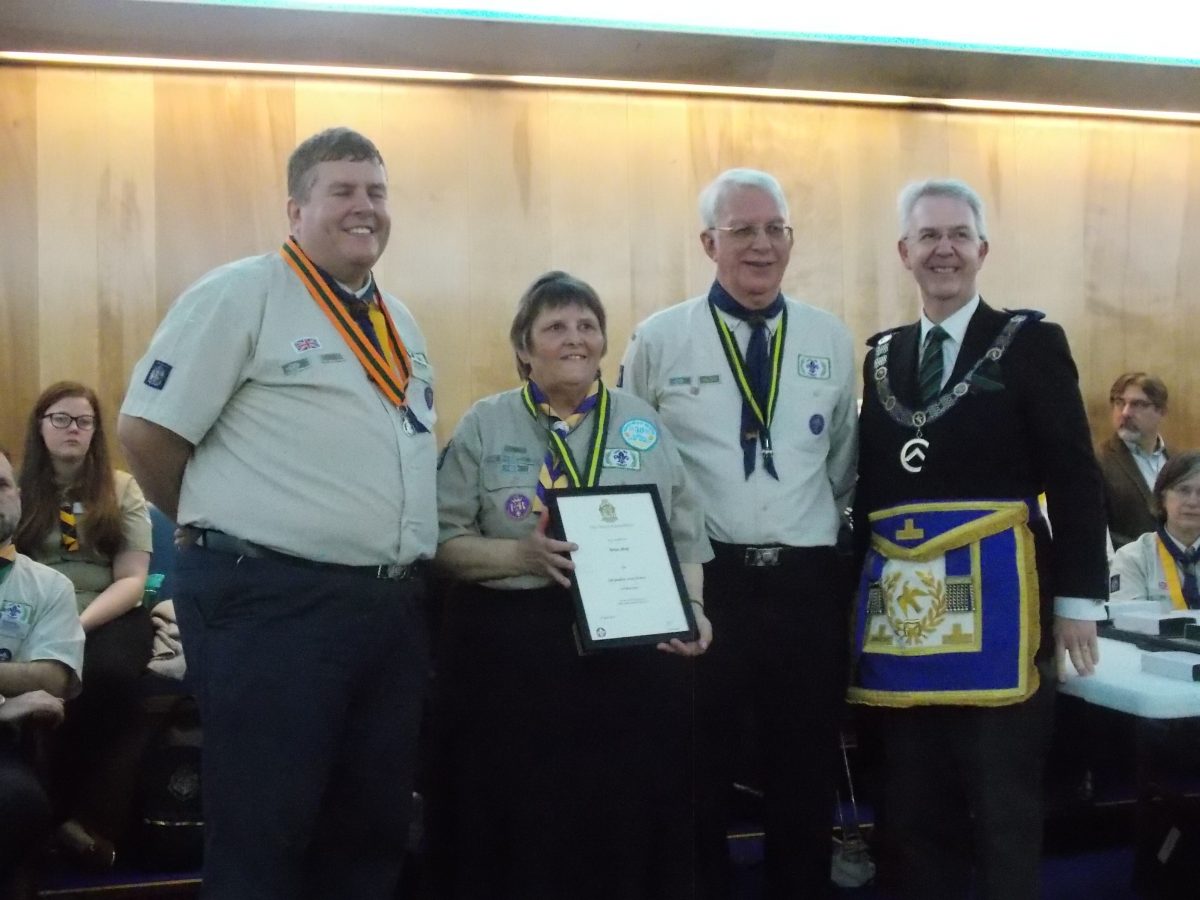 Rednal Scout leader wins prestigious Silver Wolf award - The Bromsgrove ...