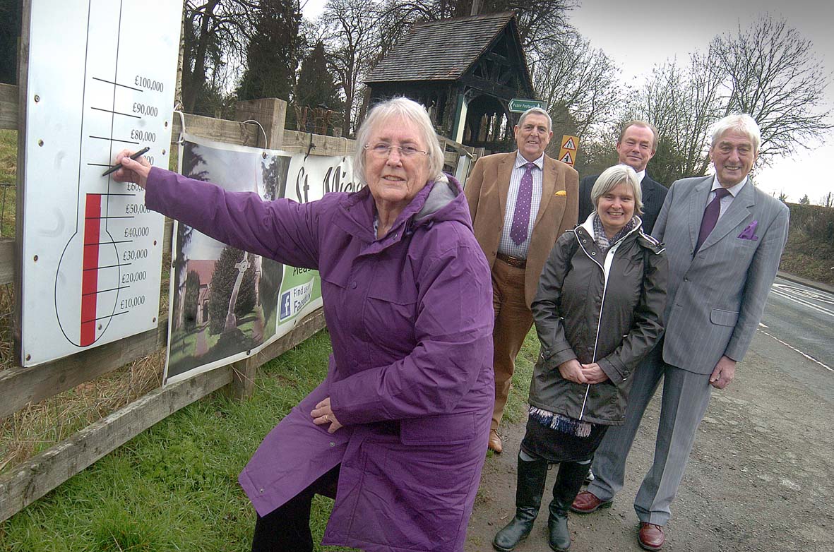 Historic Stoke Prior church will be restored to its former glory ...