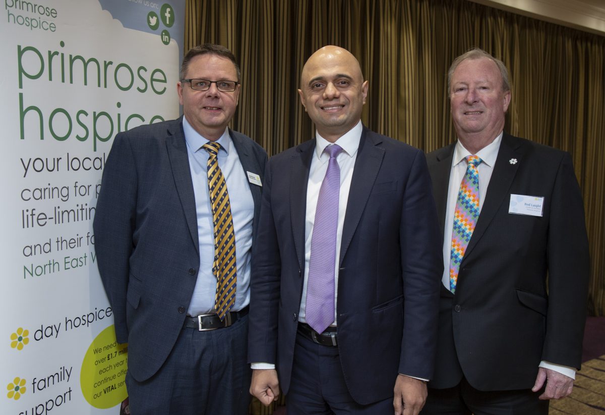 Bromsgrove MP and Home Secretary Sajid Javid named as Primrose Hospice ...