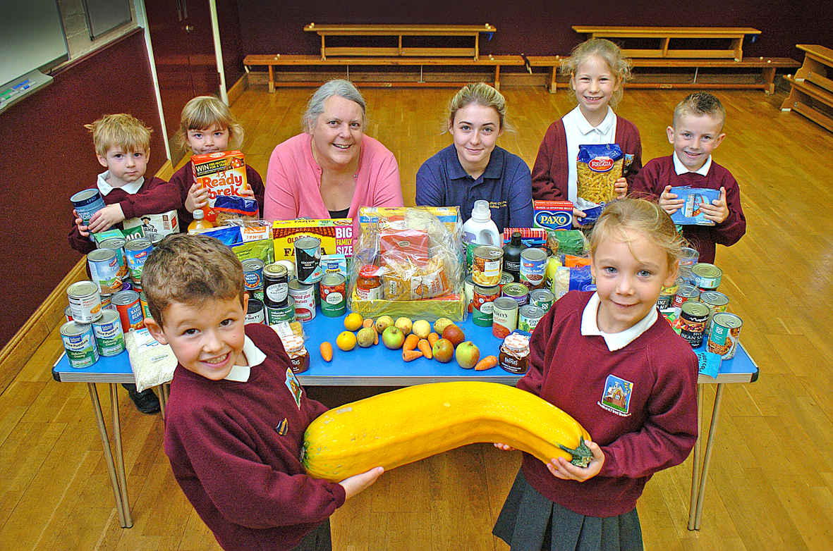 Dodford First School's harvest provides bumper crop for Bromsgrove ...