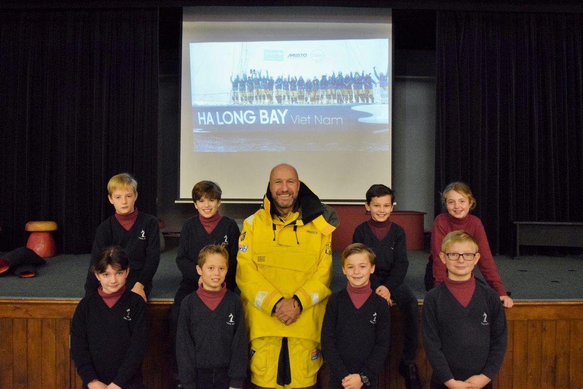 Winterfold School youngsters inspired by round-the-world yachtsman ...