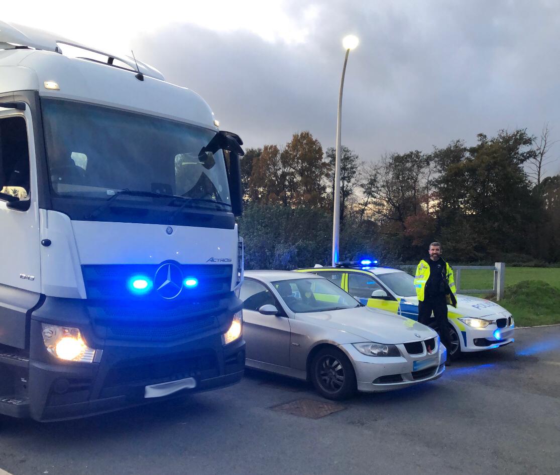 Number of drivers caught by police's unmarked 'spotter' HGV Supercab ...