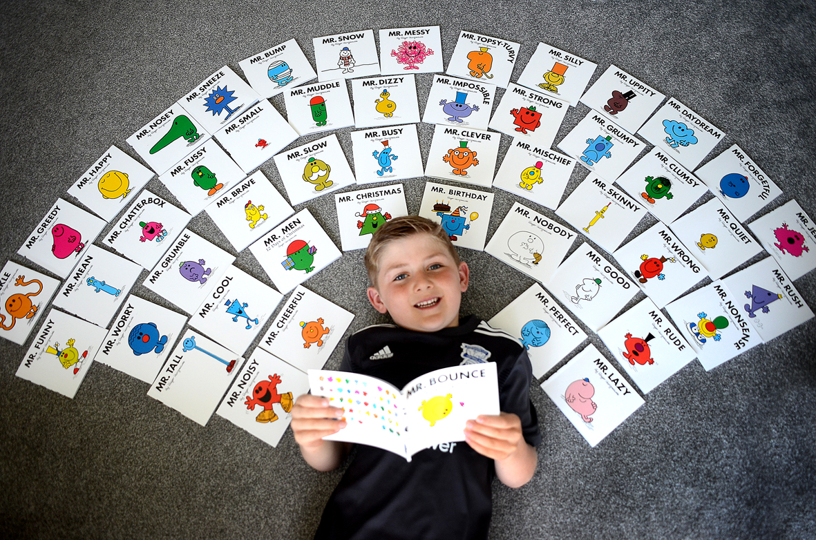 Wychbold youngster Hugh to read all Mr Men books in one day to raise ...