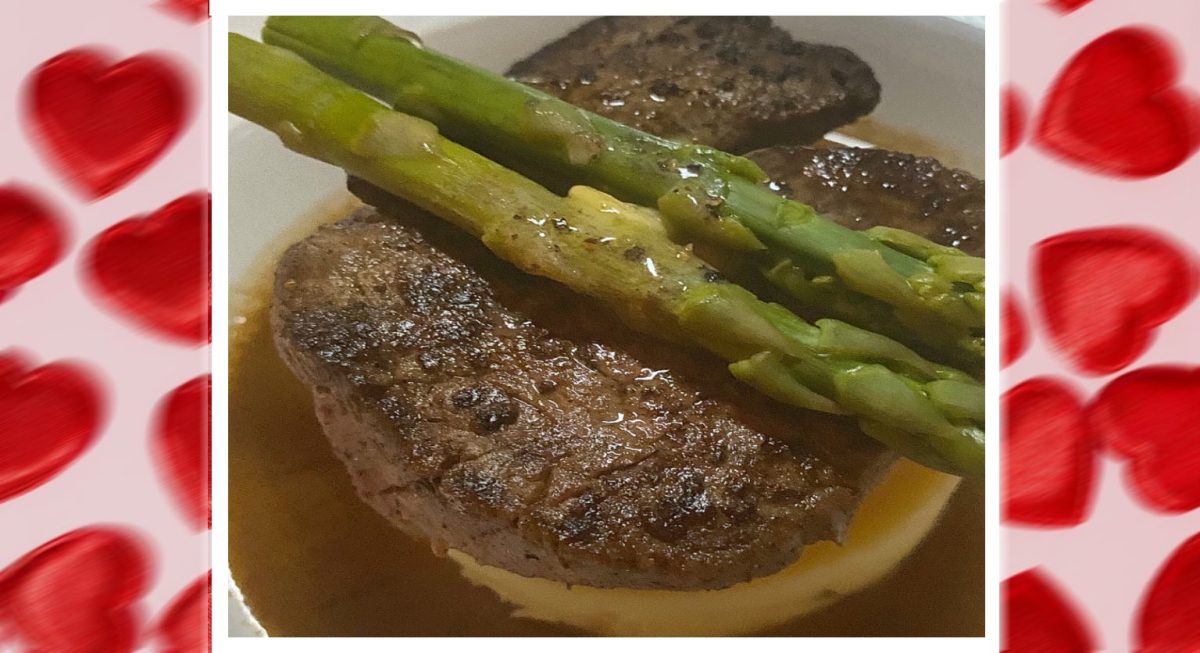 Recipes From My Travels - Valentine's Day marinated fillet steak with ...