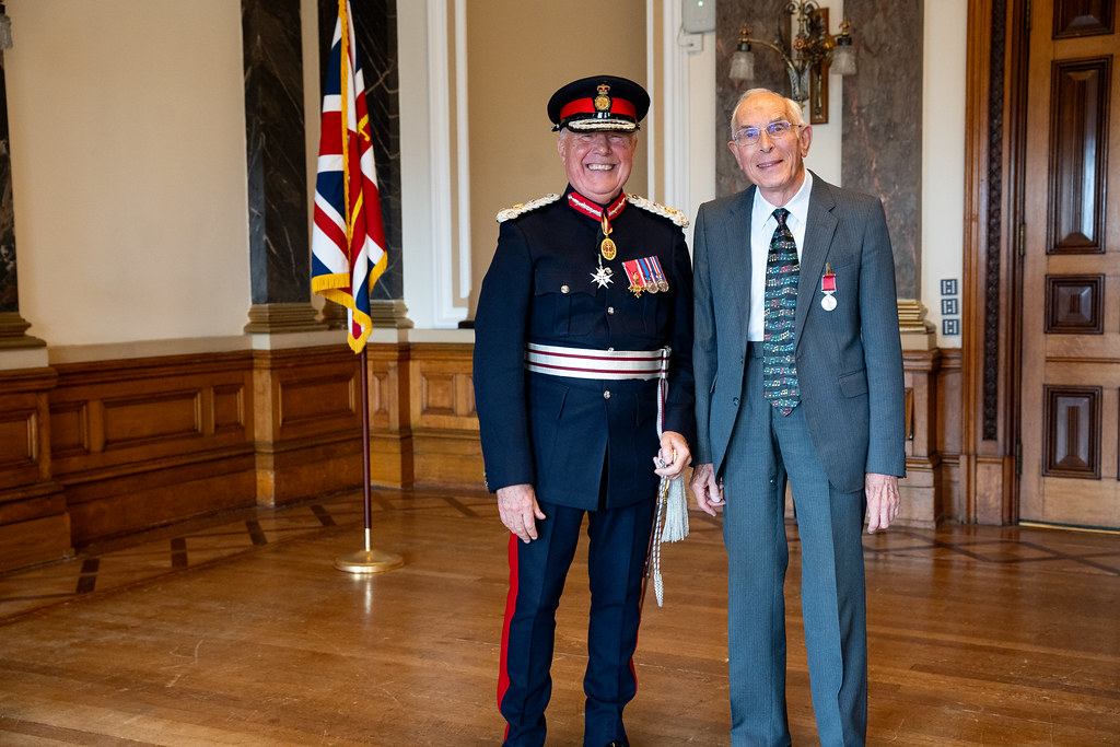 Northfield's John Smith receives British Empire Medal after raising ...