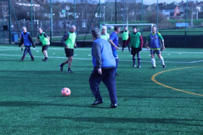 Age UK's Worcestershire Walking Football Club visited by World Cup ...