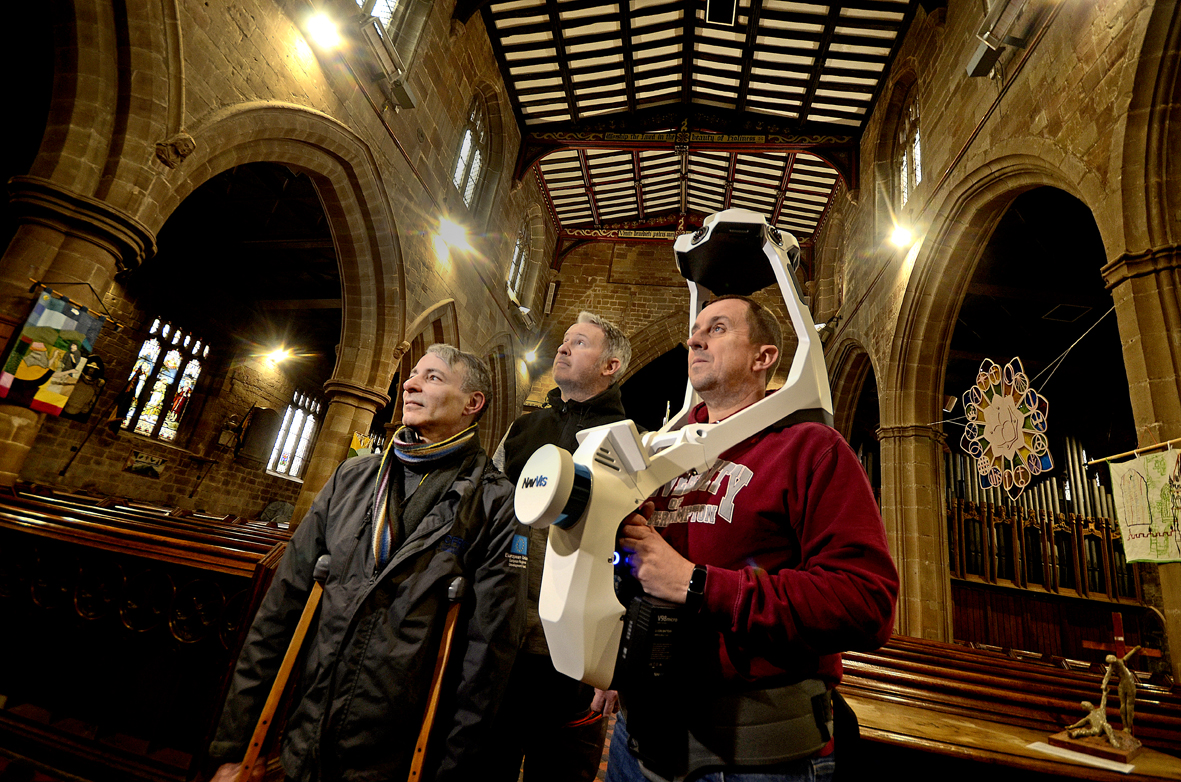 State of the art digital survey's boost St John's Spire Appeal - The ...