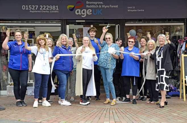 Age UK opens latest charity shop in Redditch - The Bromsgrove Standard