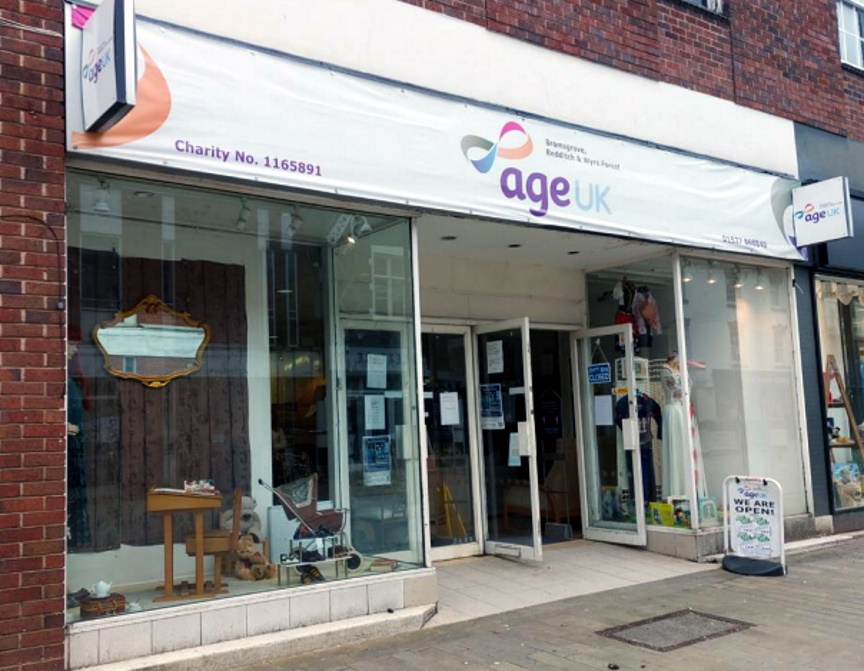 Bromsgrove's Age UK pop-up shop set to close but permanent store on the ...