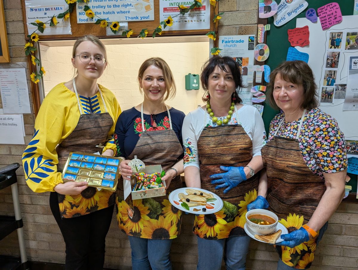 Culinary delights and sanctuary - Bromsgrove's Ukrainian Cafe - The ...