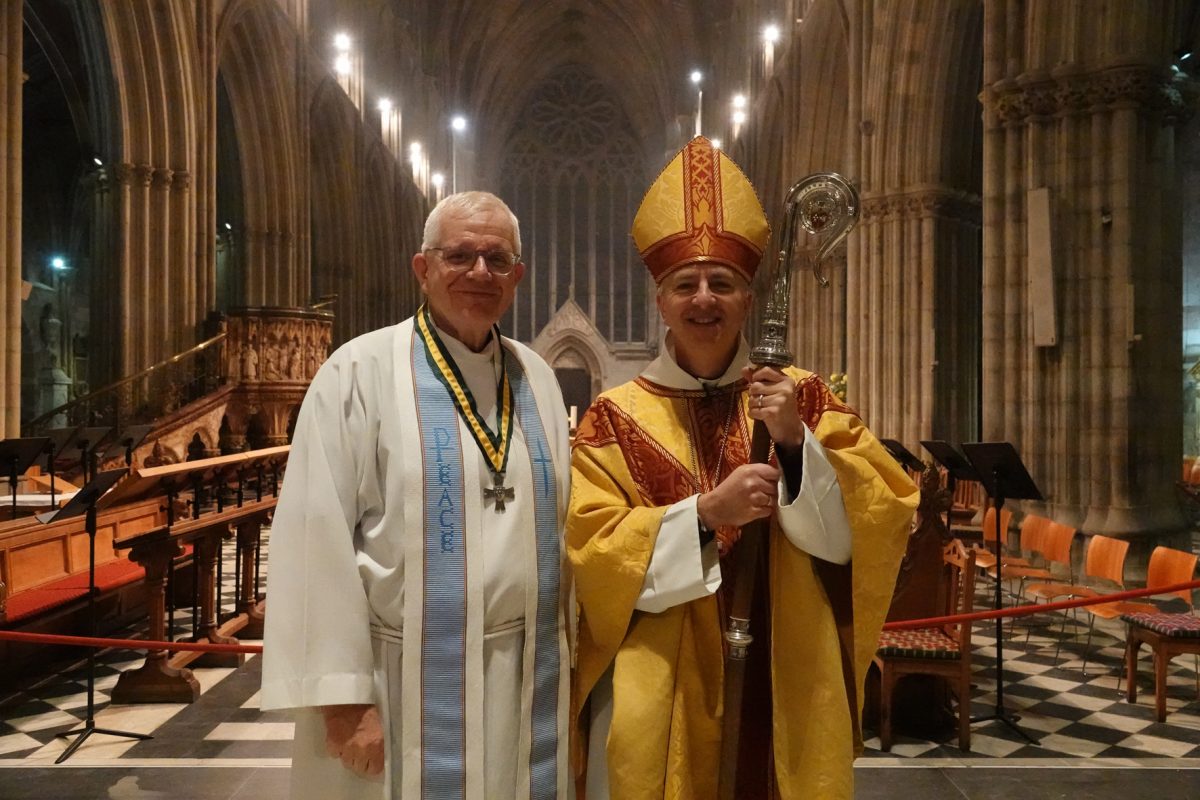 Former Dean of Bromsgrove awarded Cross of St Wulfstan - The Bromsgrove ...