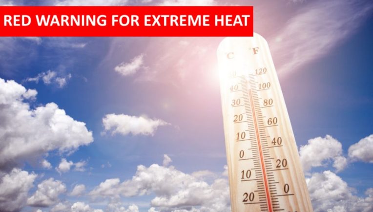 Red Extreme Heat warning for Bromsgrove and Birmingham The Bromsgrove ...