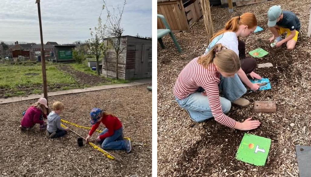 Bromsgrove allotments gets sundial thanks to inquisitive youngsters The ...